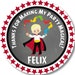 Boys Magic Birthday Party Favor Sticker, Magic Party for Boys - Etsy