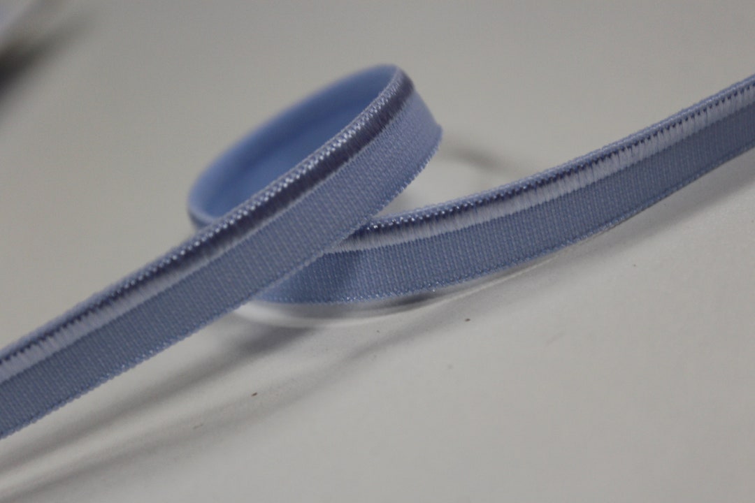 1 M Elastic Piping Strap Uni Light Blue 43615 - Etsy