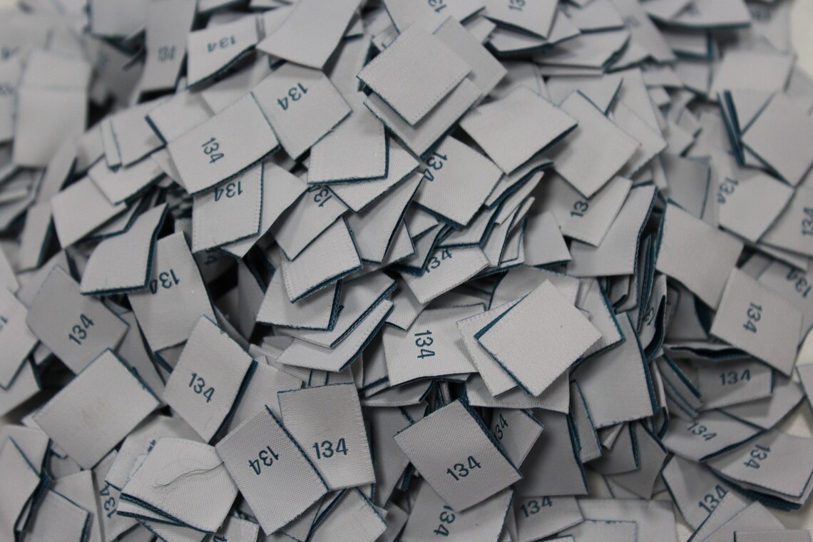 025 Euro/piece 10 Label Size Labels for Children 128 - Etsy