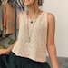 Easy Knitted Tank Top Pattern PDF & Video Tutorial - Etsy