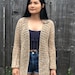 Breezy Crochet Cardigan Pattern for Summer, Digital PDF Pattern and ...