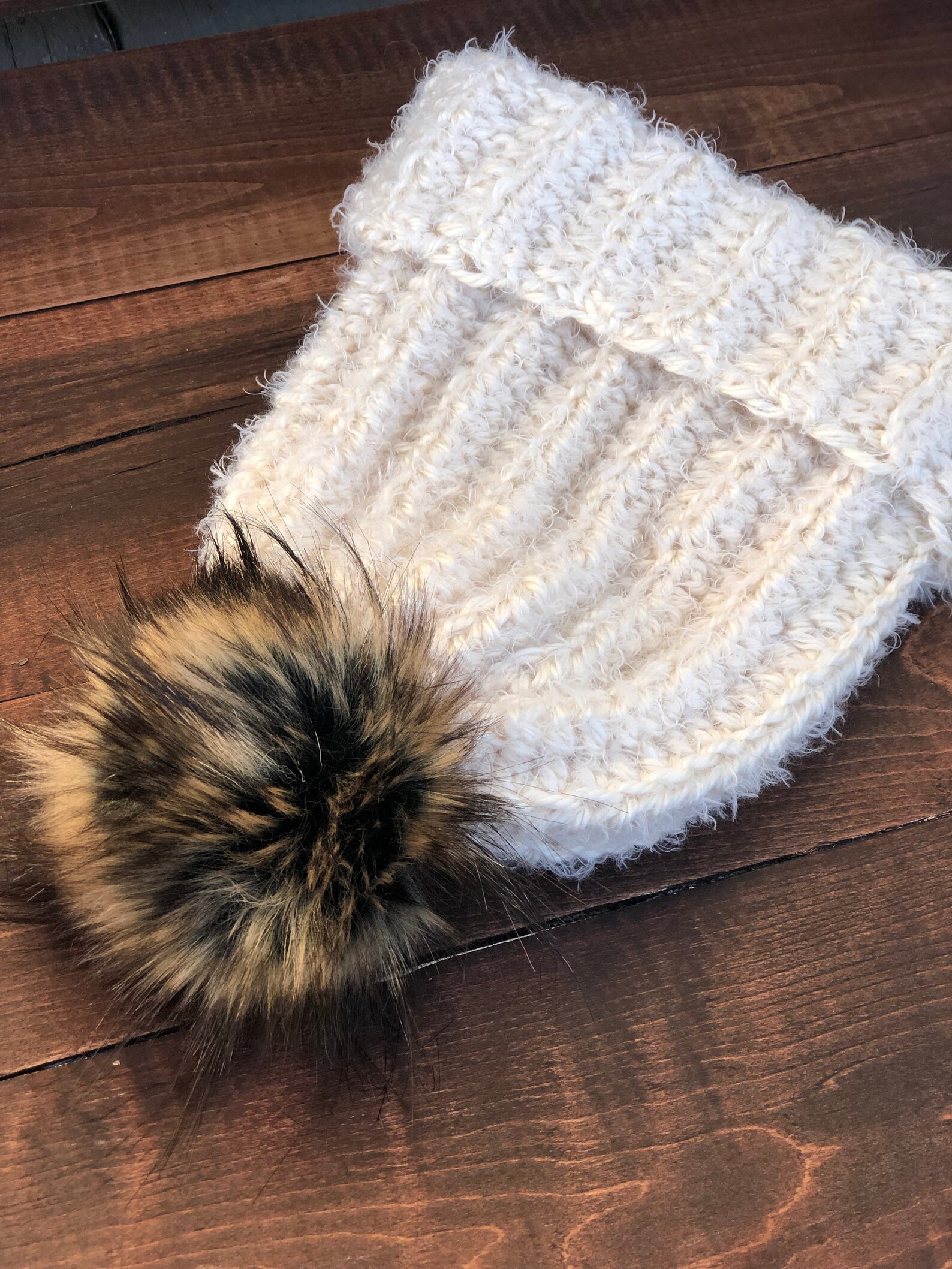 Crochet Winter Hat PDF Pattern (video Tutorial Included) Beanie Hat ...