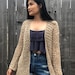 Breezy Crochet Cardigan Pattern for Summer, Digital PDF Pattern and ...