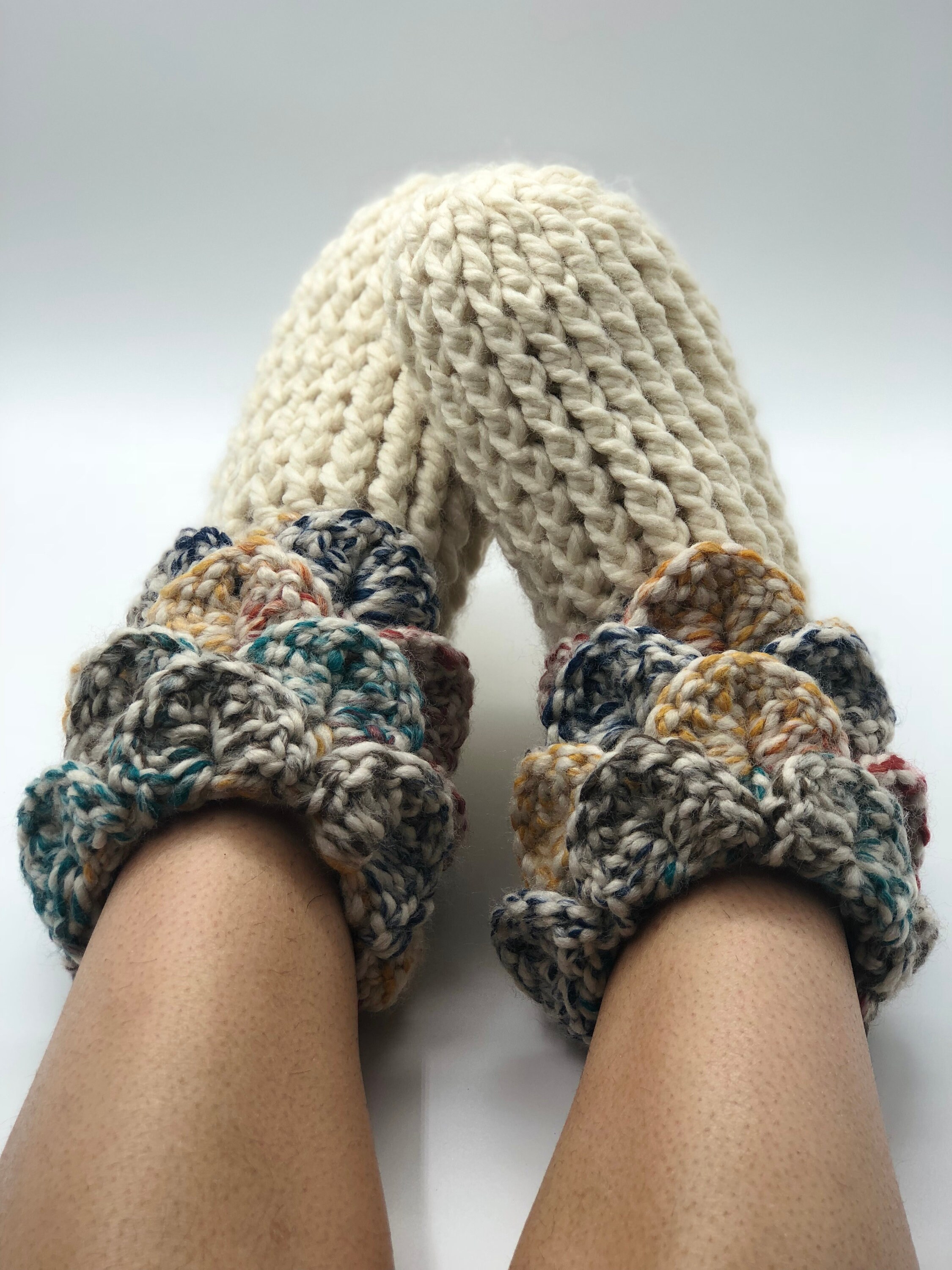 Crochet Slipper Boots PDF Printable Pattern Great for Custom - Etsy