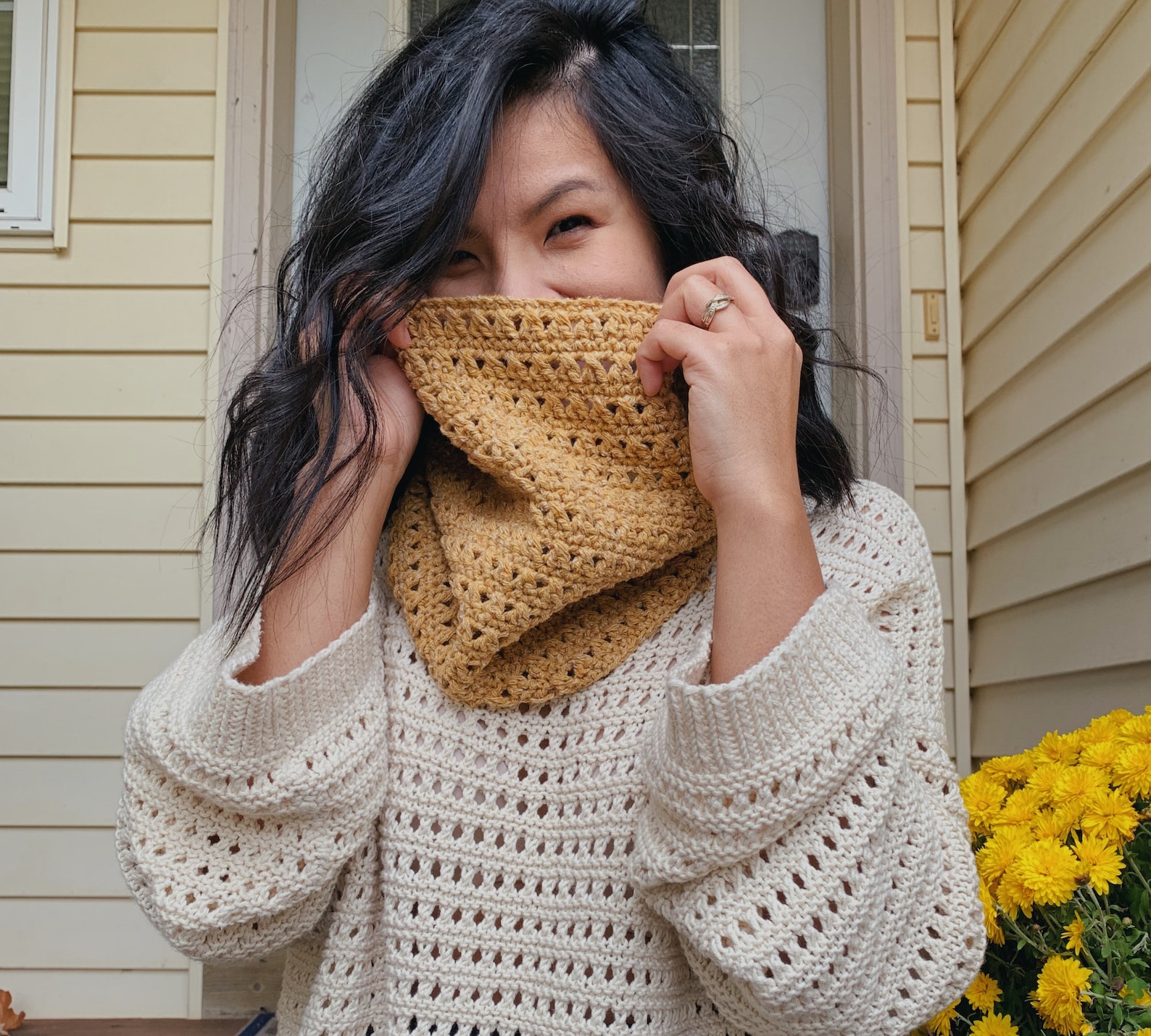Crochet Cowl Pattern PDF Digital Download and Video Tutorial, Easy ...