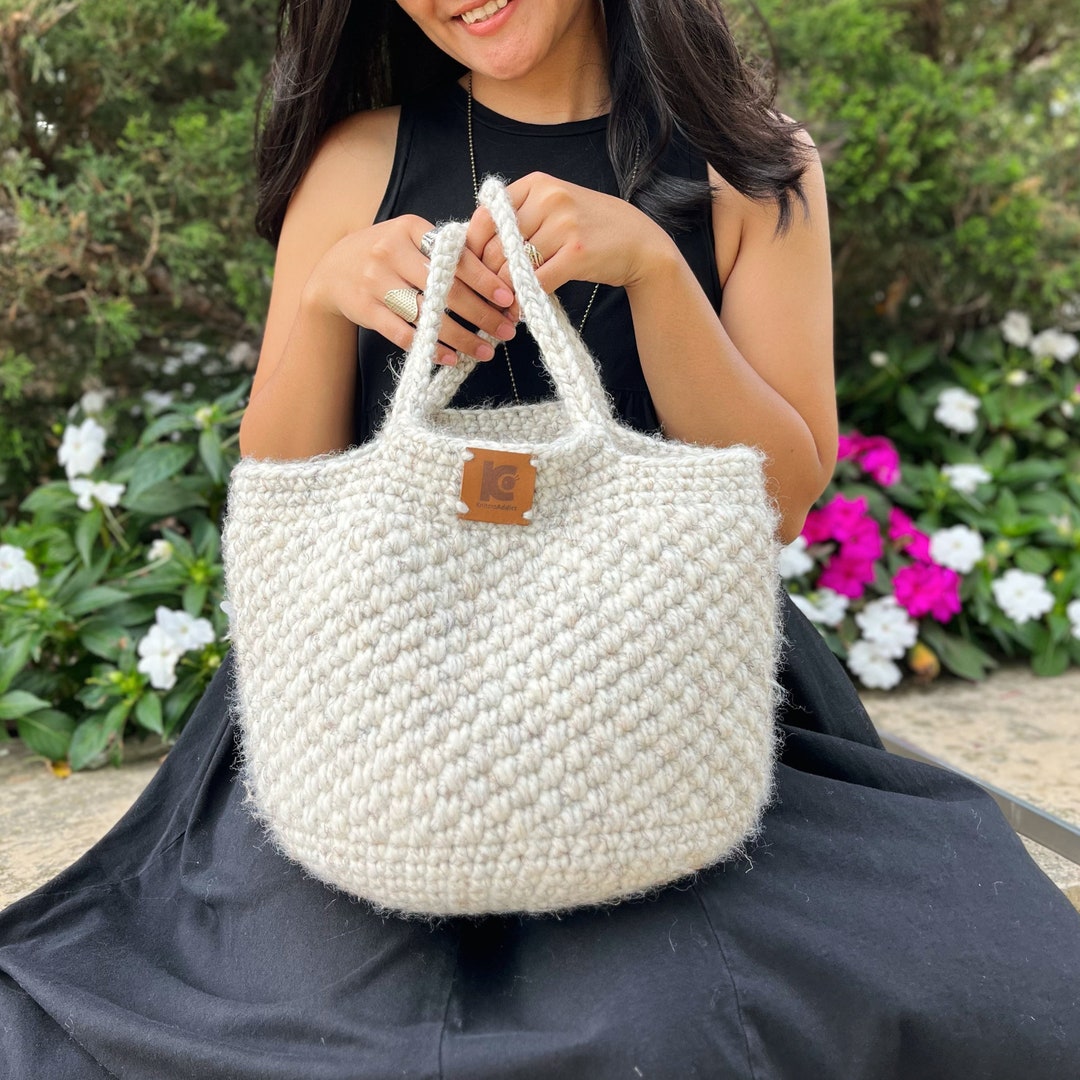 Stylish Crochet Carry All Bag Pattern PDF Perfect for On-the-go ...