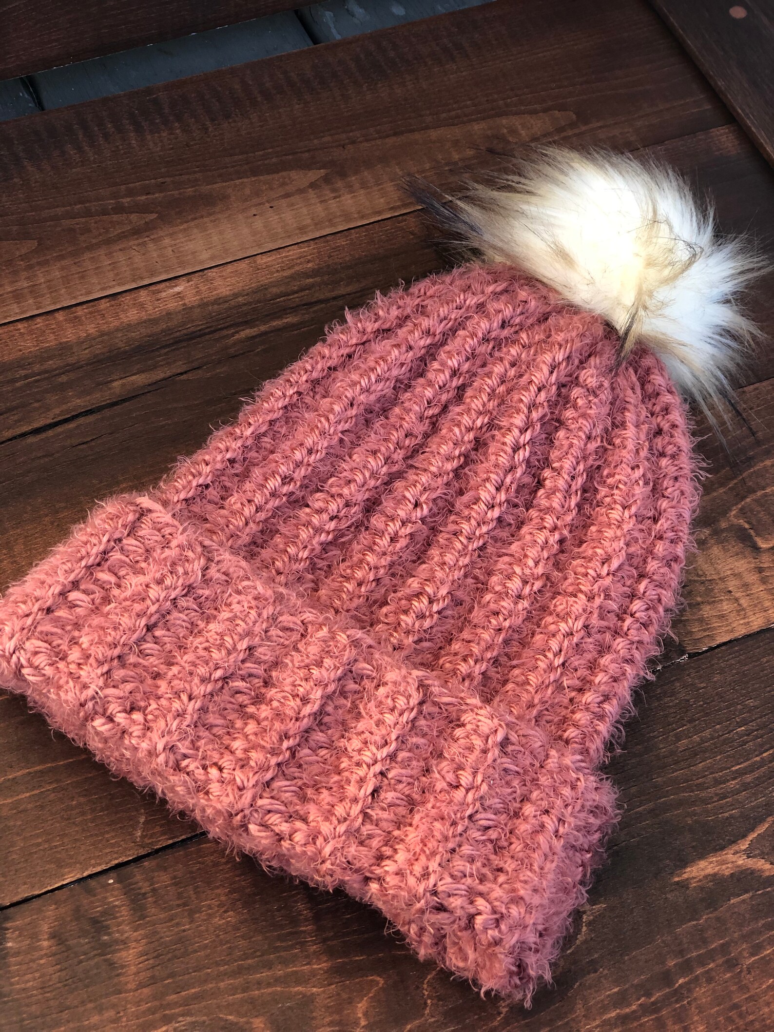 Crochet Winter Hat PDF Pattern (video Tutorial Included) Beanie Hat ...