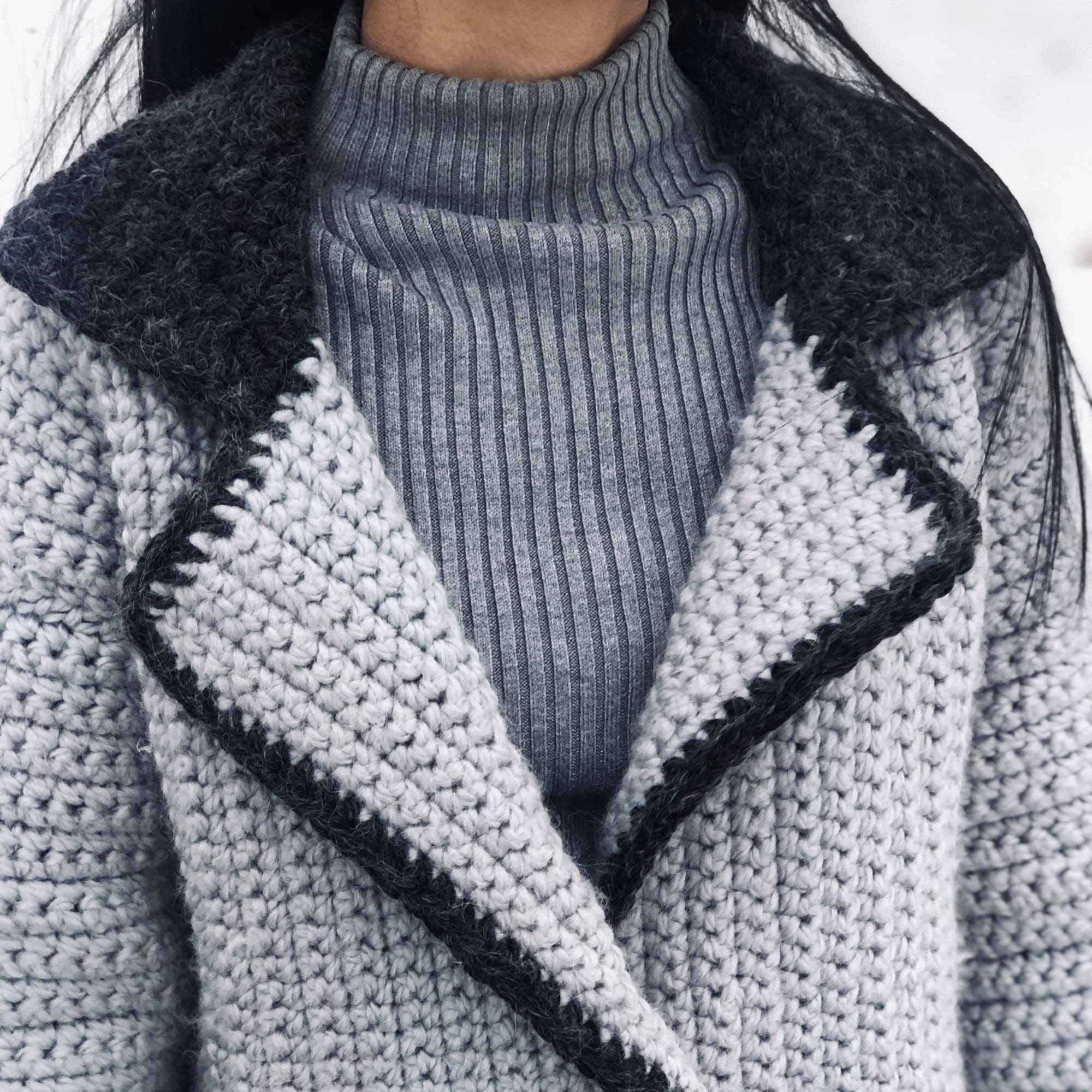 Crochet Jacket Pattern Pdf for US Women's Sizes XS-XXL - Etsy