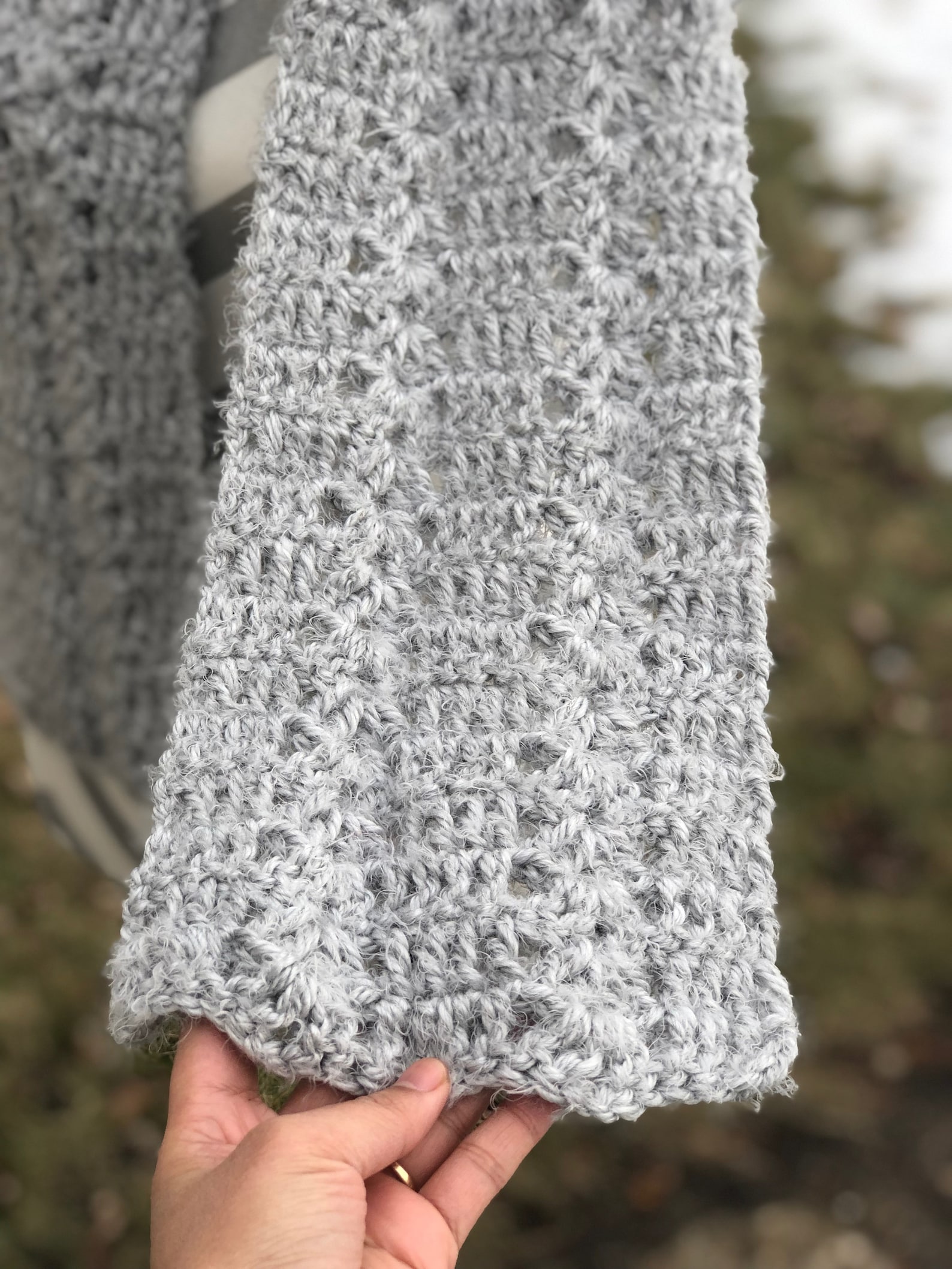 Crochet Scarf PDF Pattern includes Free Video Tutorial - Etsy