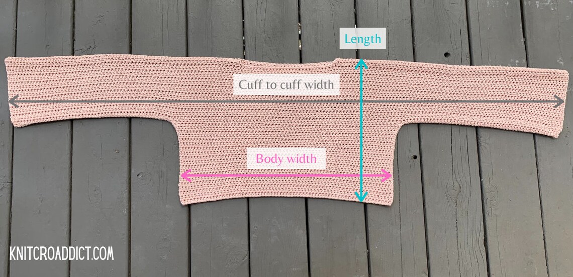Crochet Pattern : Crochet Pullover Sweater Pattern.pdf File, Photo ...