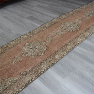2'7x10'7 Ft RUNNER, Vintage Rug Runner, Ethnic Rug Runner, Bohemian ...