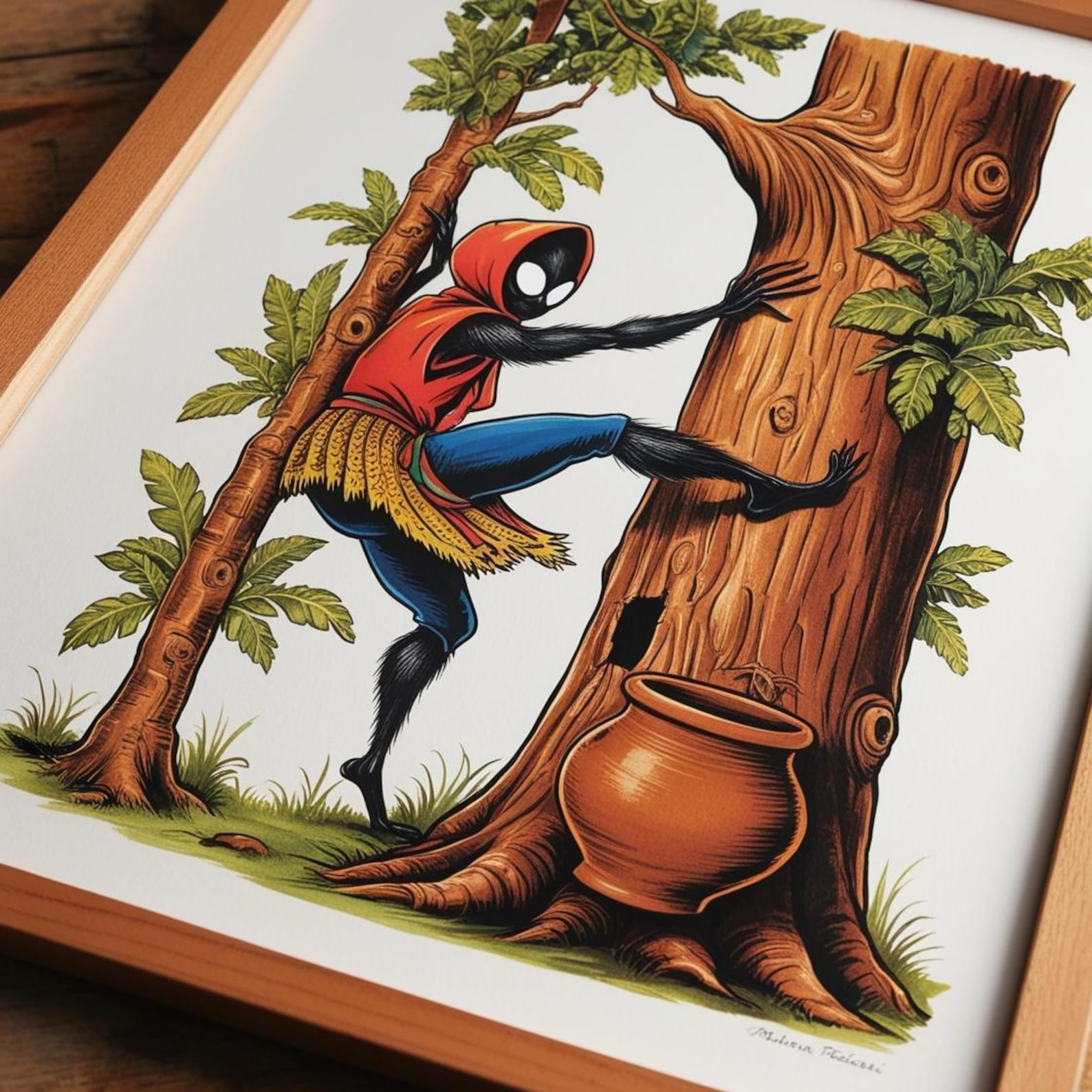 Kweku Ananse and the Pot of Wisdom: African Storytelling Ebook - Etsy
