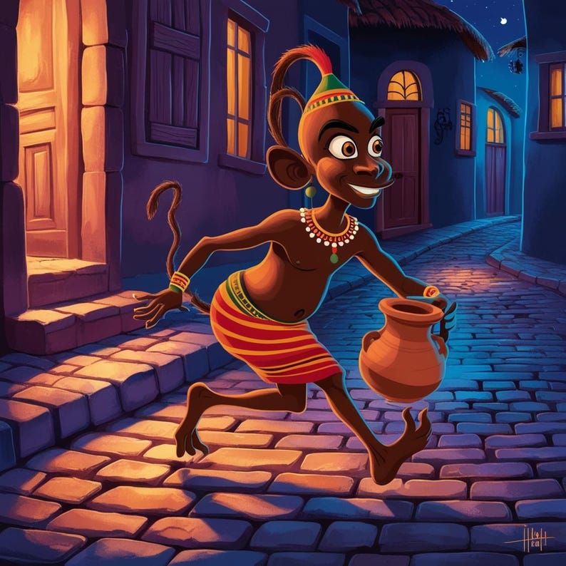 Kweku Ananse and the Pot of Wisdom: African Storytelling Ebook - Etsy