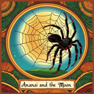 The Classic Story of Ananse and the Moon. Ananse Stories, African ...