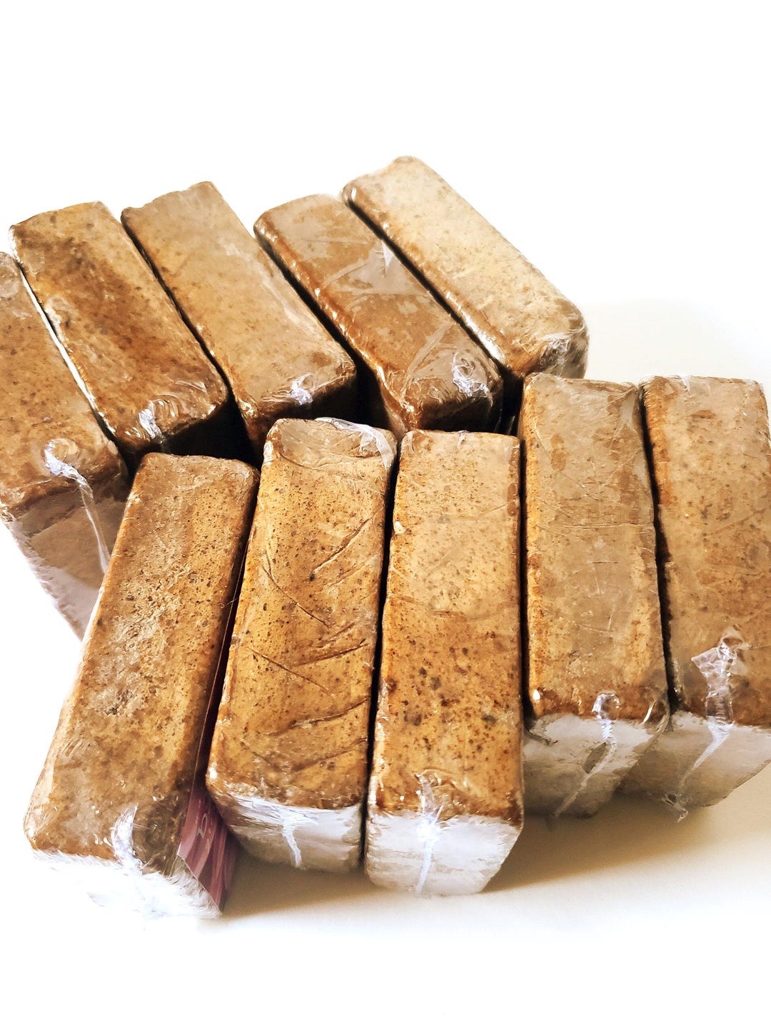Traditional African Black Soap: Unscented Alata Samina, Handmade Ghana ...