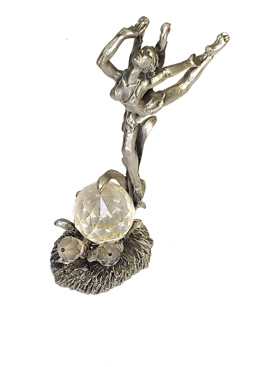 Ballerina Fairy Figurine, Fairy Decor, Enchanting Pewter Fairies ...