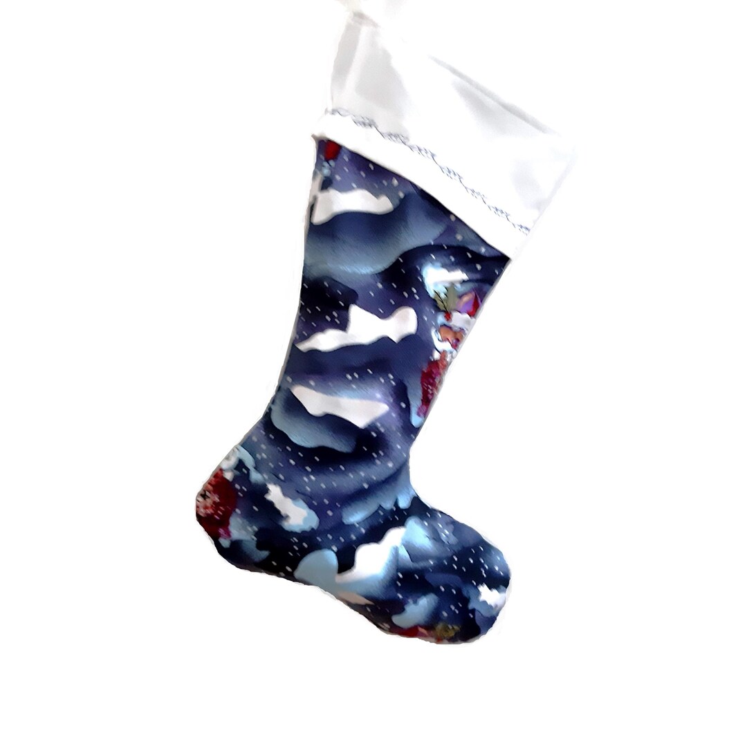 Santa Claus Boot, Fireplace Sock, Fillable Santa Claus Boot for Hanging ...