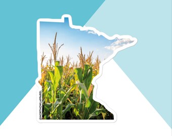 Minnesota State Fair - Corn Sticker - Etsy