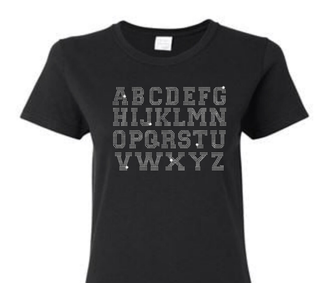 Custom Rhinestone Shirt | Custom Rhinestone Tee | Mother's Day Gift | Bling Tee Shirt ...