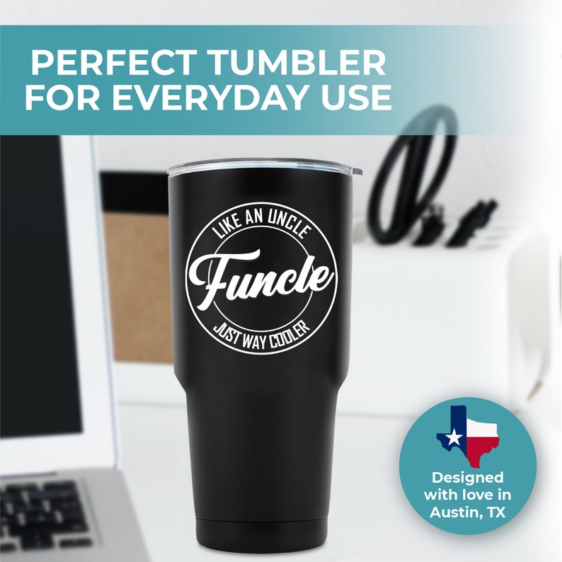 Funcle Tumbler 30oz Funny Uncle Gifts Funny Gifts for Uncle - Etsy
