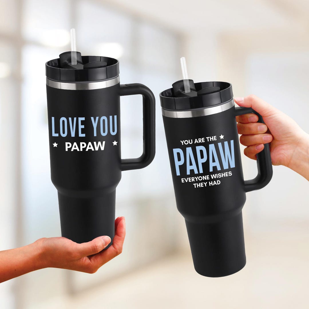 Papaw Tumbler 40oz, Best Pawpaw Gifts From Grandchildren, Best Papaw ...