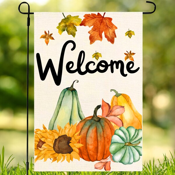 Fall Garden Flags - Etsy