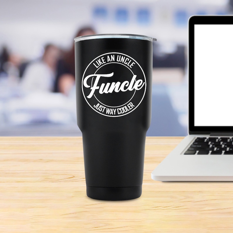 Funcle Tumbler 30oz, Funny Uncle Gifts, Funny Gifts for Uncle From ...