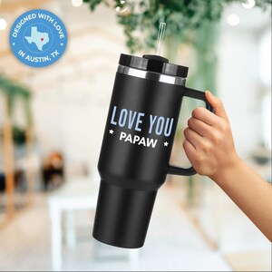 Papaw Tumbler 40oz, Best Pawpaw Gifts From Grandchildren, Best Papaw ...