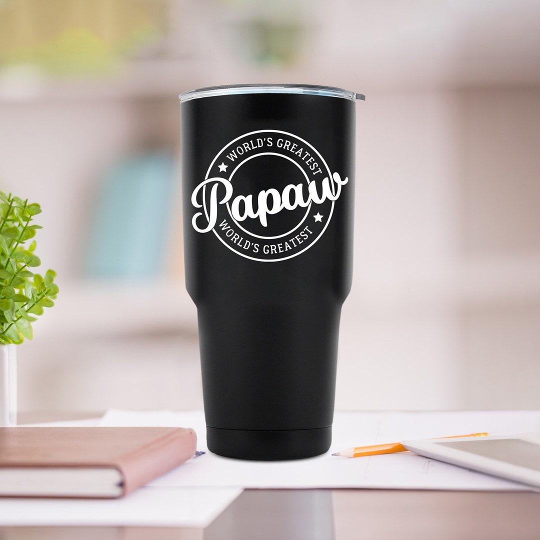 Papaw Tumbler 30oz, Best Pawpaw Gifts From Grandchildren, Best Papaw ...