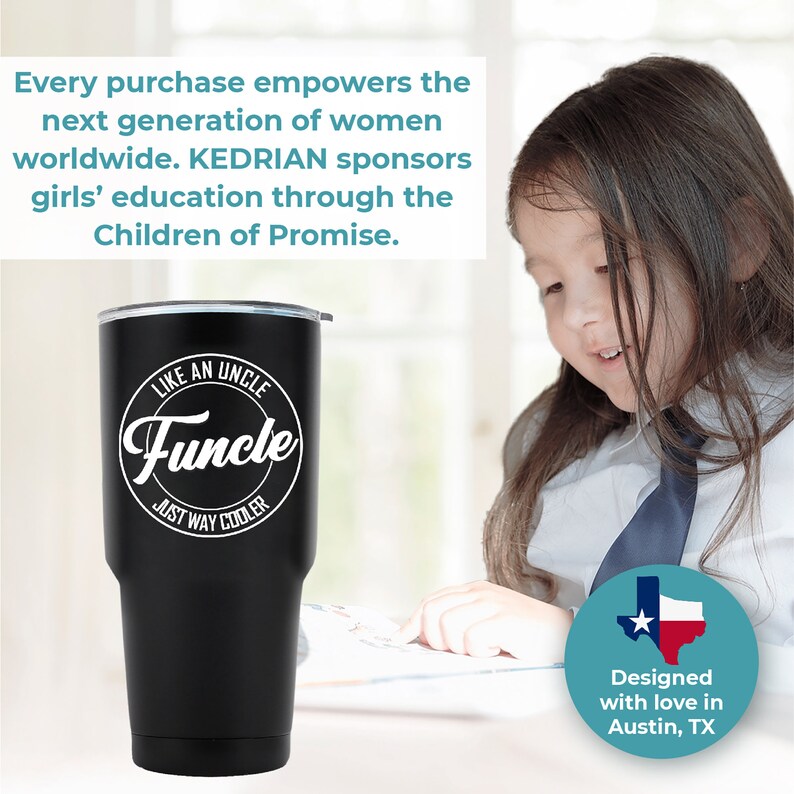 Funcle Tumbler 30oz, Funny Uncle Gifts, Funny Gifts for Uncle From ...