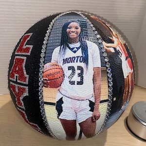 Personalized Photo Basketball: Custom Senior Night Gift, Gift for Any ...