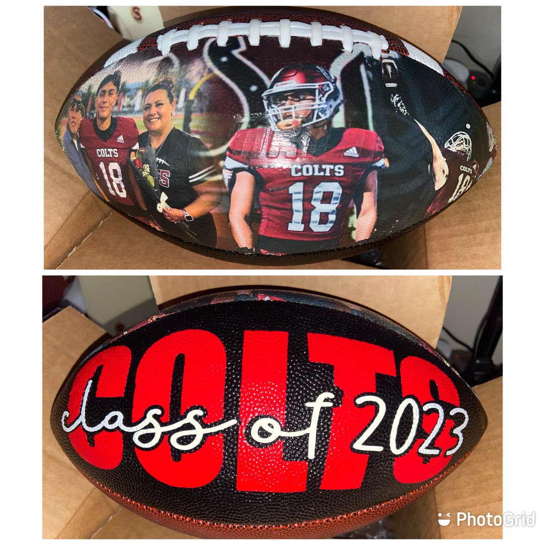 Custom Football With Photos - Etsy