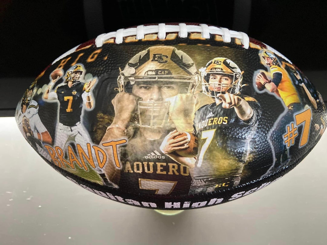 Custom Football With Photos - Etsy