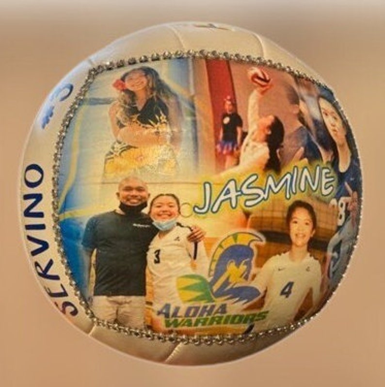 Personalized Photo Volleyball: Custom Senior Night Gift, Gift for Any ...