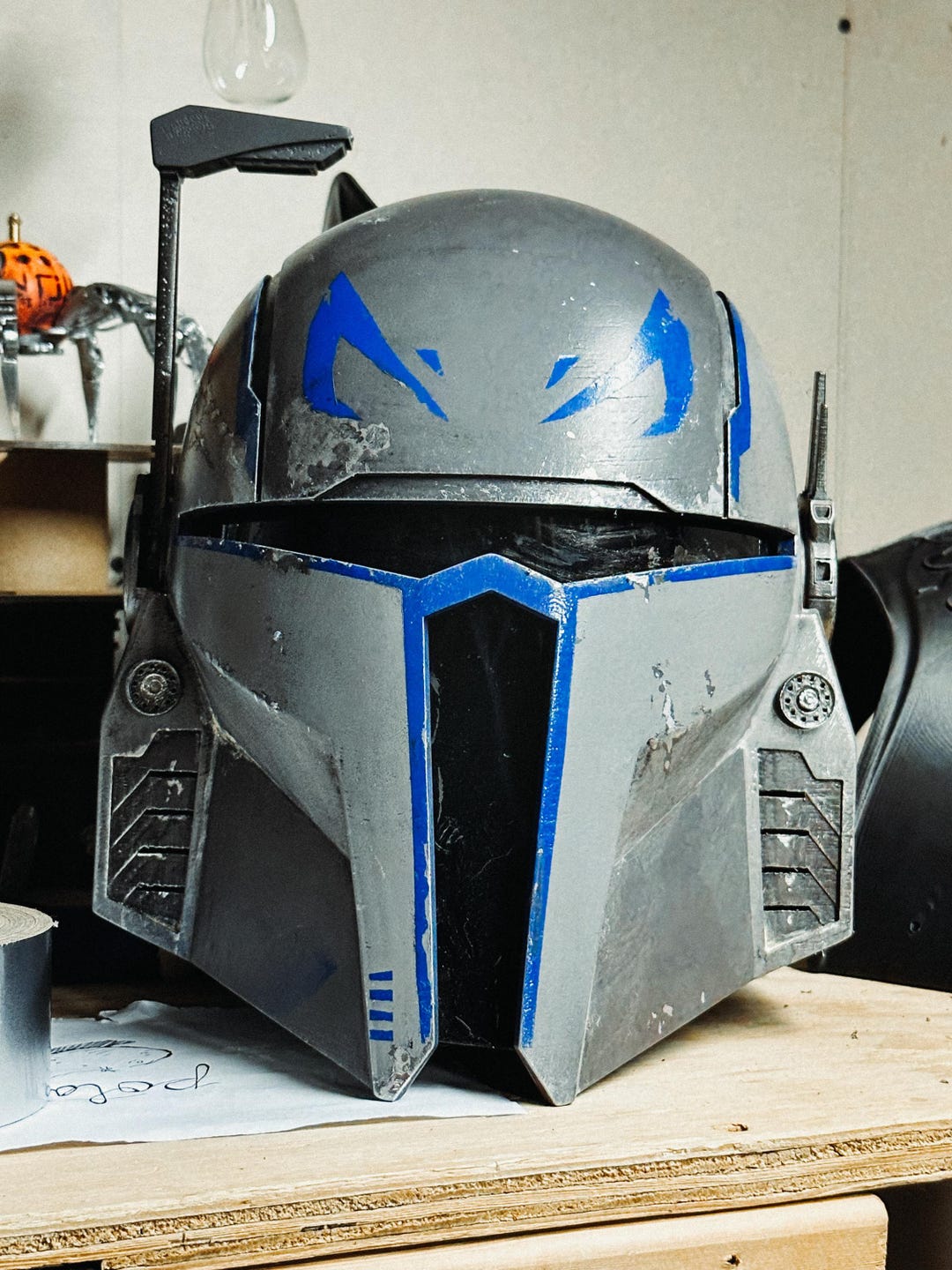 Star Wars Clone Wars Mandalorian Jaig Eyes Helmet Cosplay Prop - Etsy