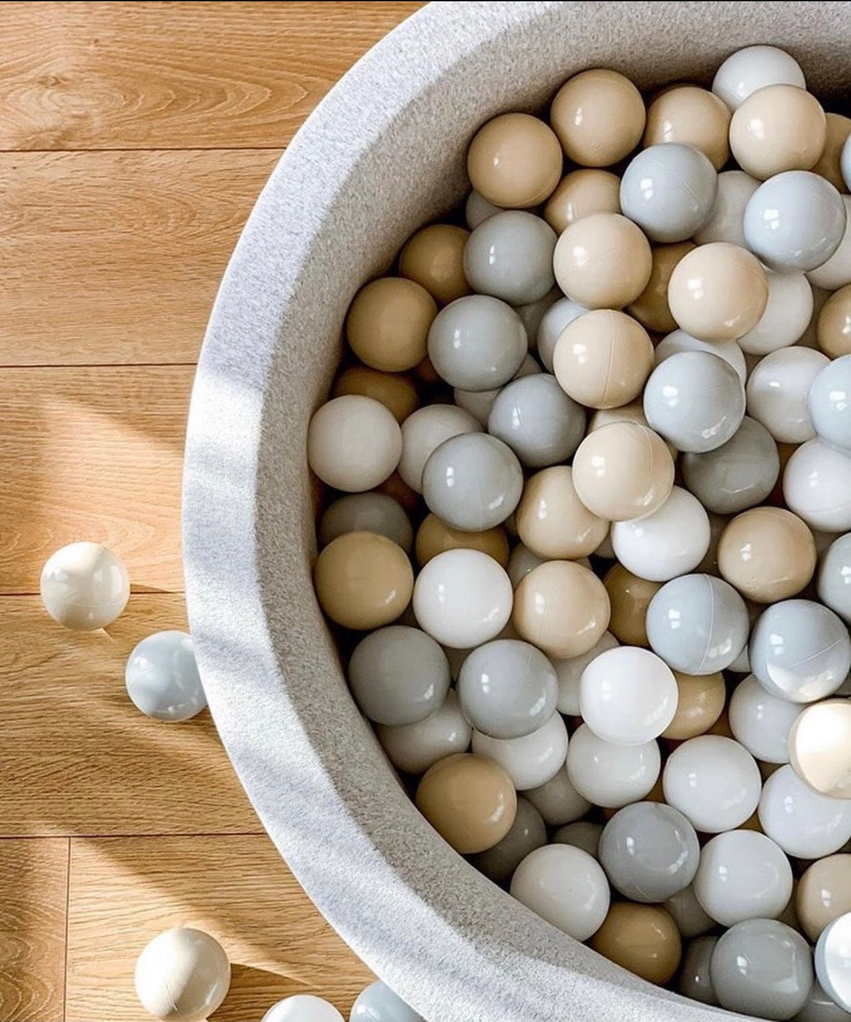 Foam Ball Pit Safari Ready Set With 250 Balls 7 Cm Baby Ball - Etsy