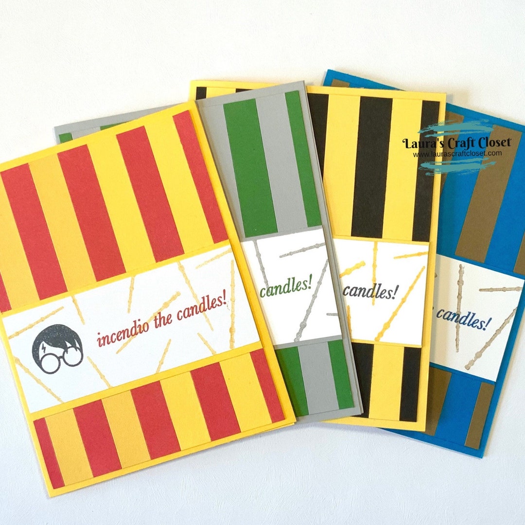 Wizard Birthday Card for a Day of Magic for Kids and Adults Wizarding ...