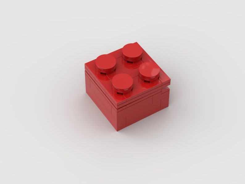 Brick Ring Box Instructions for Use With LEGO® Bricks LEGO | Etsy