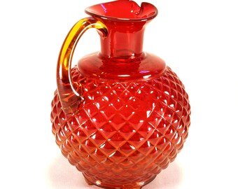 Amberina glass | Etsy