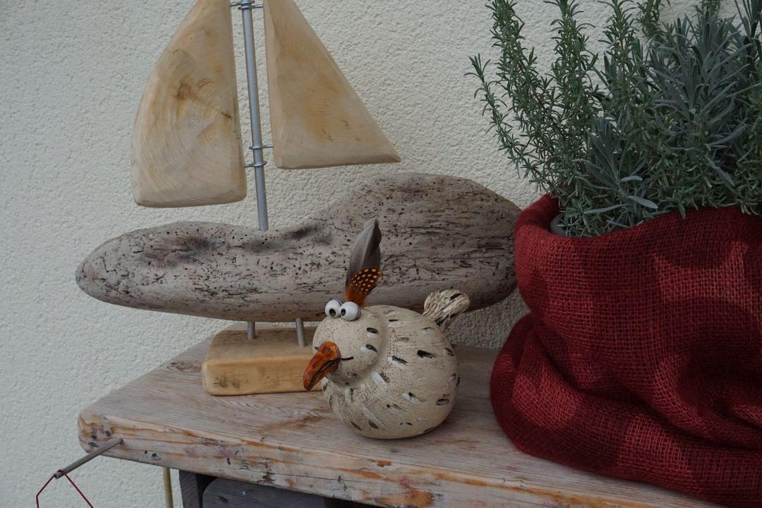 Seagull Emma, Ceramic, Clay, Handmade - Etsy