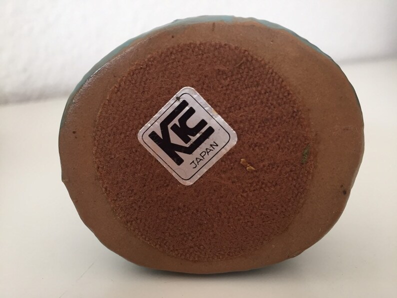 Vintage 1960s KIC Japan Ceramic Vase Planter Figurine Duo - Etsy