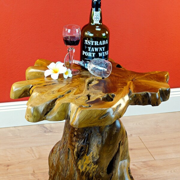 Tree Trunk Table - Etsy