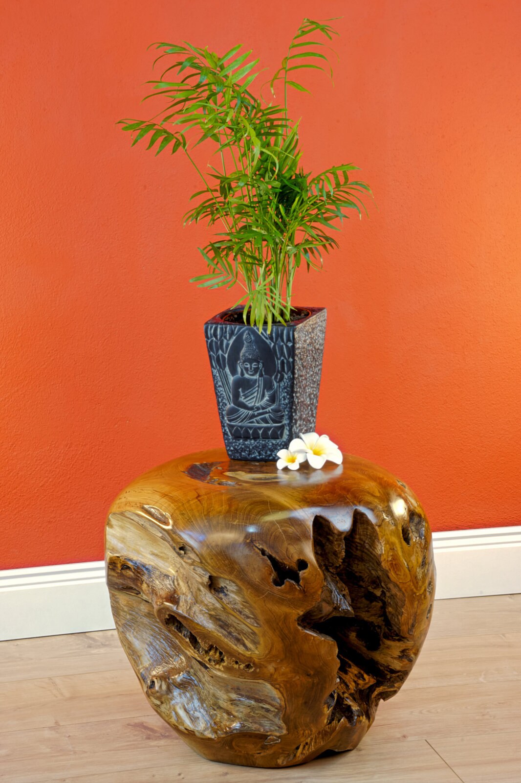Teak Ball Table