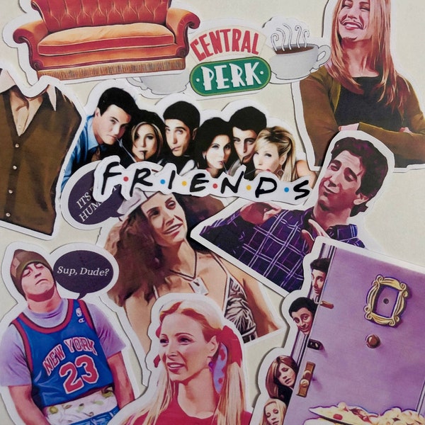 Friends Stickers - Etsy