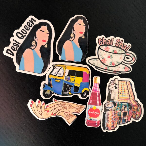 Brown Girl Stickers - Etsy