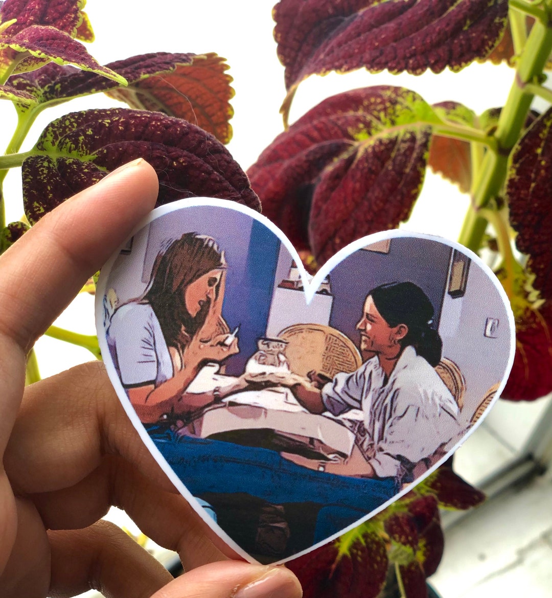 Friends Tv Show Sticker Monica and Rachel Stickers Best - Etsy