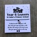 CLASS OF 2023 Year 6 Leaver End of Term Students Friends Gifts Nursery ...