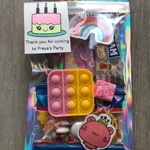 Pre Filled Party Bags - Etsy UK