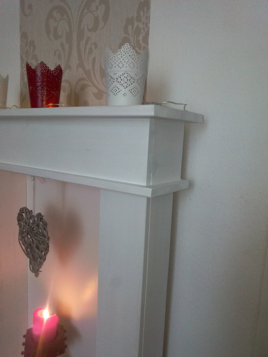 Decorative fireplace glitter fireplace border | Etsy