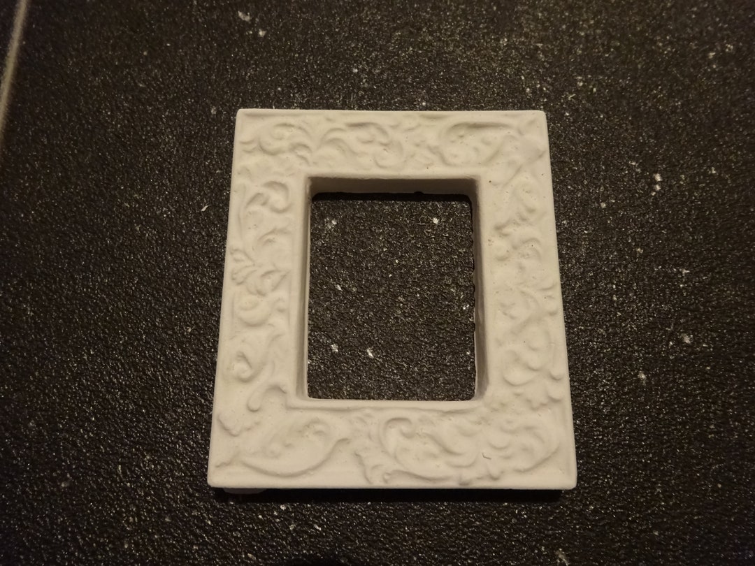 Stucco Picture Frame Angular, Stucco, Emblem, Decoration - Etsy